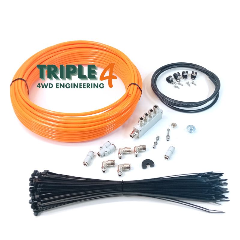 Defender V8 Petrol Ultimate Spec Wading Kit - Orange